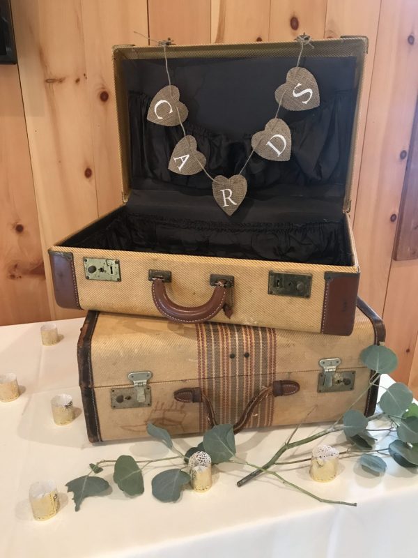 Personalized Gift Table and Card Table - Country Lane Lodge